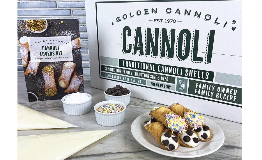Golden Cannoli, Williams Sonoma partner on DIY dessert kit | Snack Food ...