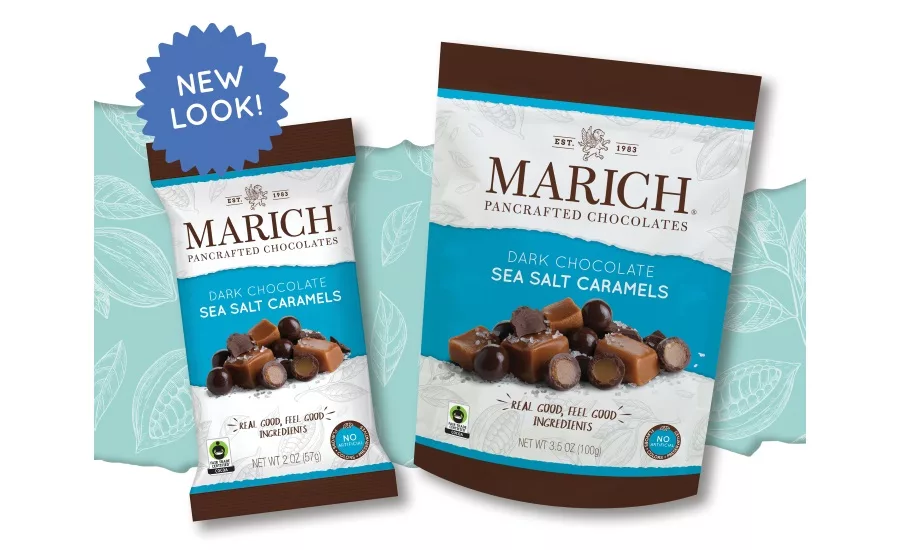 Marich Confectionery Company unveils fresh new look, feel | Snack Food ...