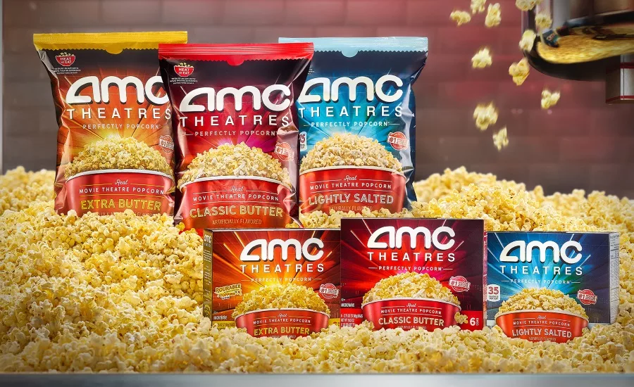 AMC Entertainment launches microwave, RTE popcorn at Walmart | Snack ...