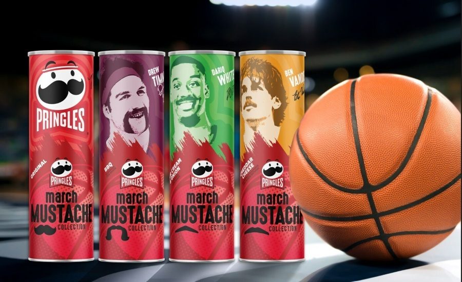 Pringles salutes a full court of 'staches with March Mustache ...