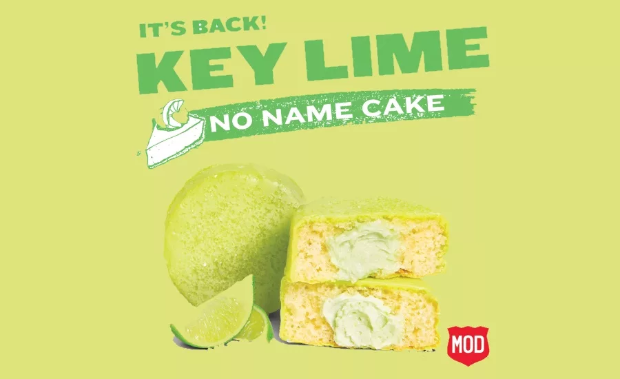 Key Lime No Name Cake returns to MOD Pizza | Snack Food & Wholesale Bakery