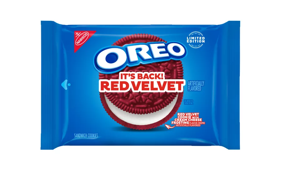 Oreo rereleases limited-edition Red Velvet cookie flavor | Snack Food ...