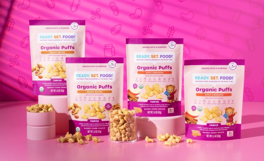Ready. Set. Food! releases allergen-inclusive Organic Puffs | Snack ...