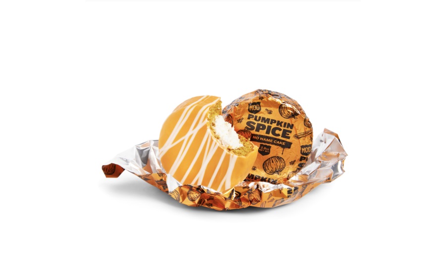 MOD Pizza relaunches Pumpkin Spice No Name Cake for fall | Snack Food ...