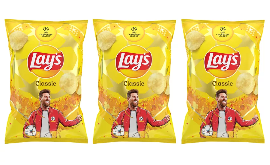 Soccer legend Messi rolls onto limited-edition Lay’s packaging | Snack ...