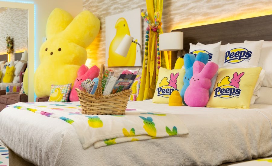 Peeps invites fans to stay in first-ever "Peeps Sweet Suite' | Snack ...