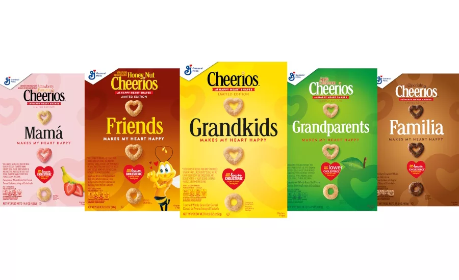 Heart-shaped Cheerios return with special-edition name boxes | Snack ...