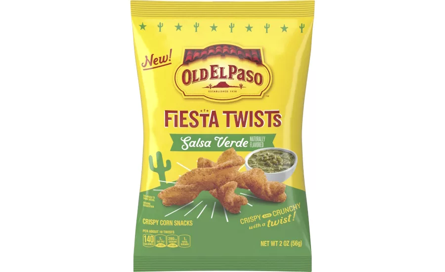 General Mills launches Salsa Verde flavor of Old El Paso Fiesta Twists ...