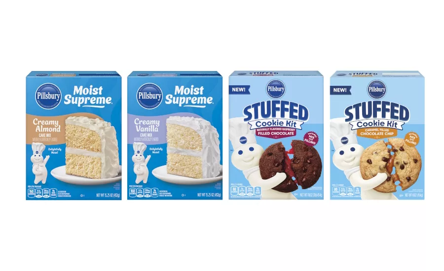 Pillsbury Baking debuts Creamy Cake Mix line, Stuffed Cookie Kits ...