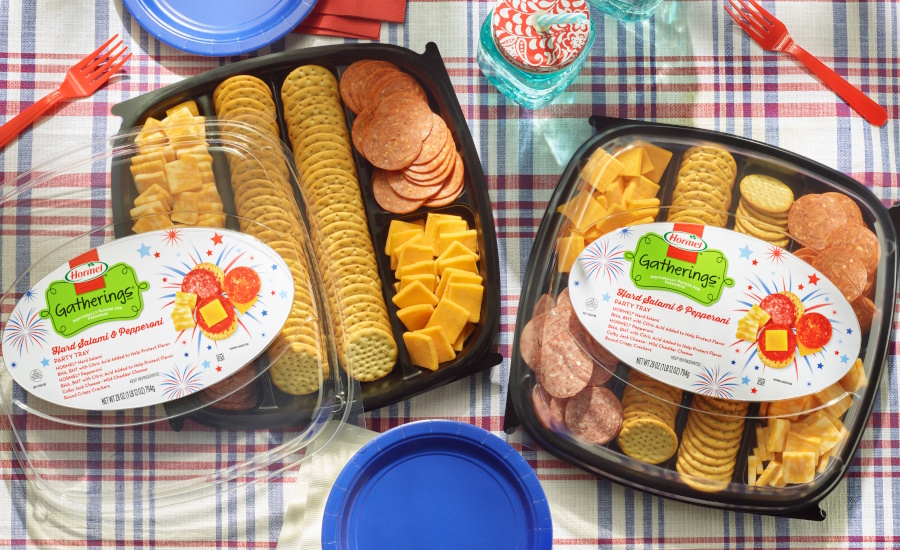 Hormel introduces summer-themed meats, crackers tray | Snack Food ...