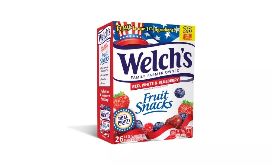 Welch's Fruit Snacks debuts LTO Red, White, & Blueberry | Snack Food ...