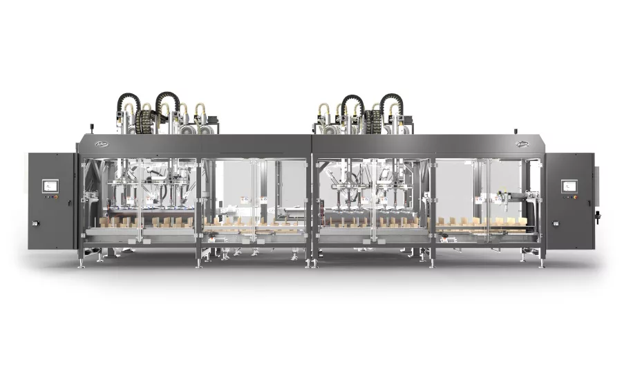 Case study: Delkor HSP-400 robotic case packer | Snack Food & Wholesale ...