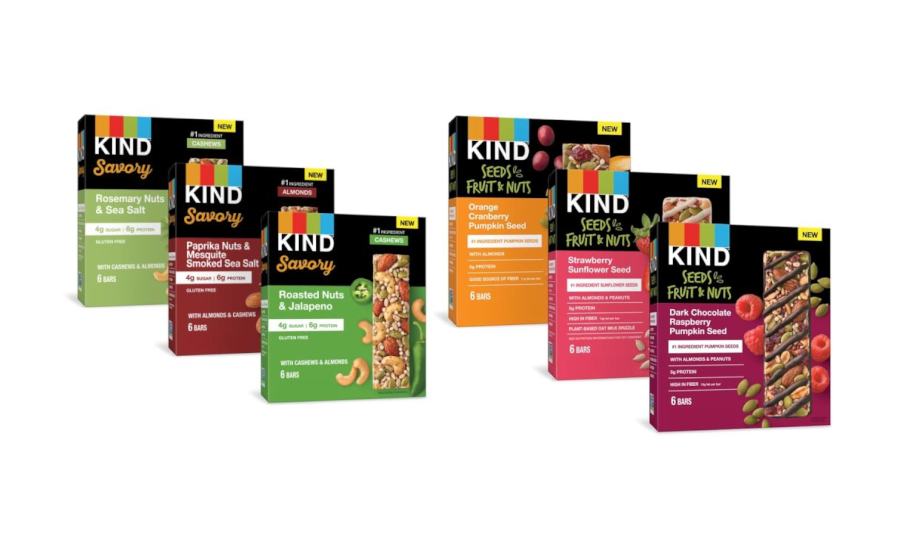 Kind debuts new Savory and Seeds, Fruits & Nuts bars | Snack Food ...