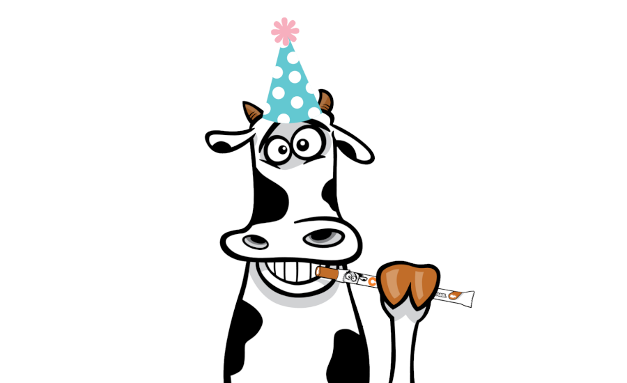 Goetze's celebrates cow mascot's 10th birthday | Snack Food & Wholesale ...