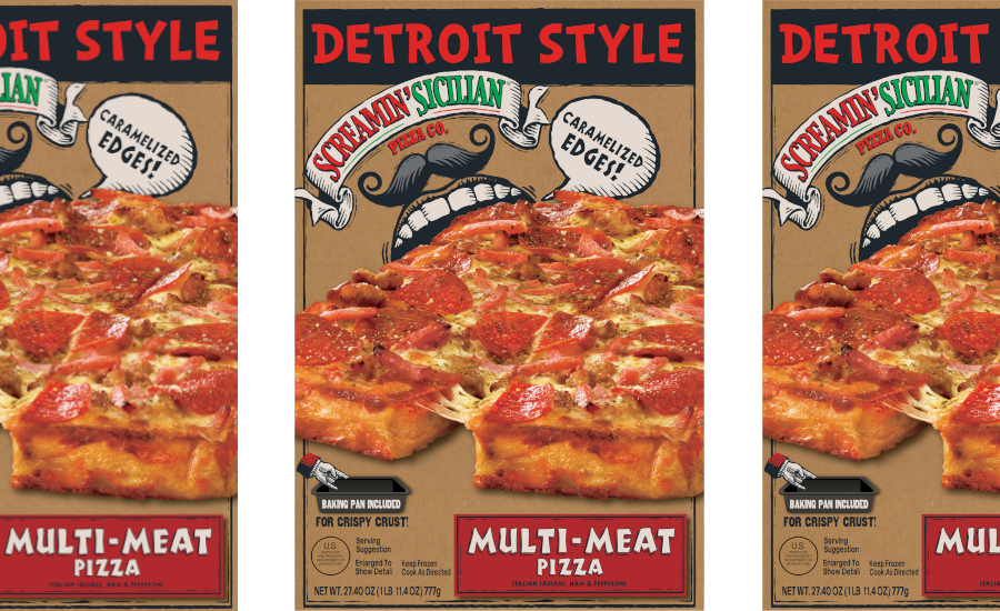 Screamin' Sicilian debuts Detroit Style Pizzas | Snack Food & Wholesale ...