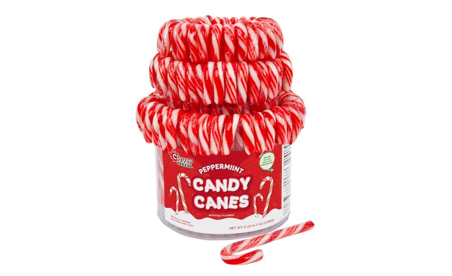 Nassau Candy releases Peppermint Candy Cane Bucket | Snack Food ...