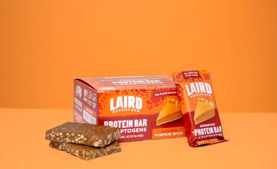 Laird Superfood relaunches LTO pumpkin spice protein bar | Snack Food ...