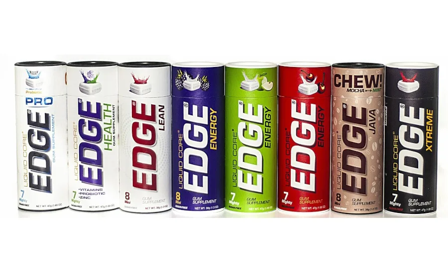 Liquid Core announces Edge functional gum lineup | Snack Food ...