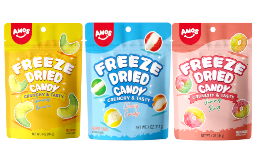 Amos debuts freeze-dried gummies | Snack Food & Wholesale Bakery