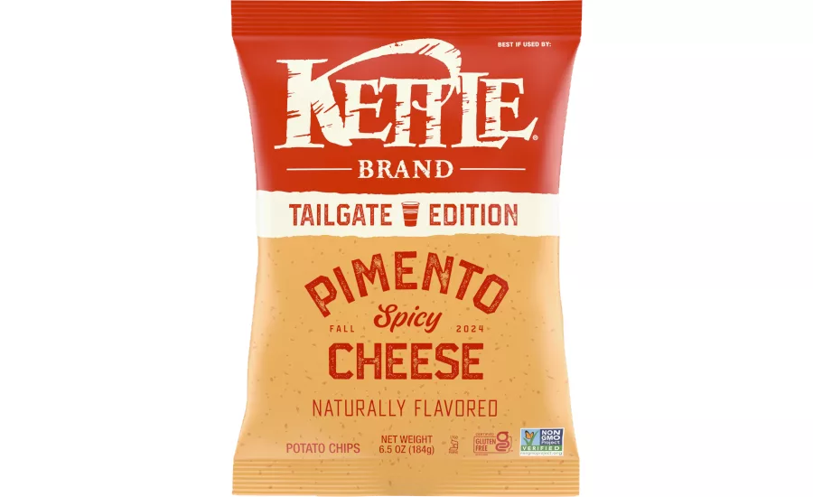 Kettle Brand debuts Spicy Pimento Cheese chips | Snack Food & Wholesale ...