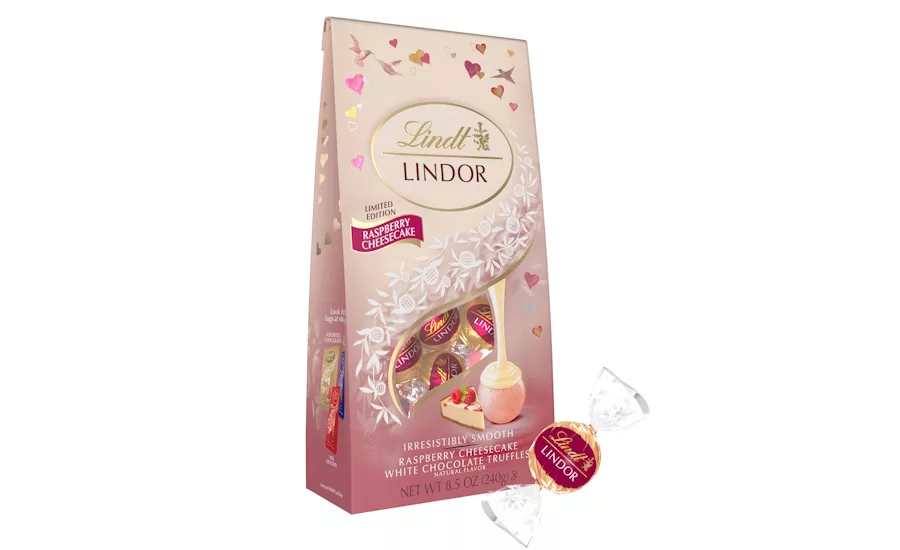 Lindt debuts Raspberry Cheesecake truffles | Snack Food & Wholesale Bakery