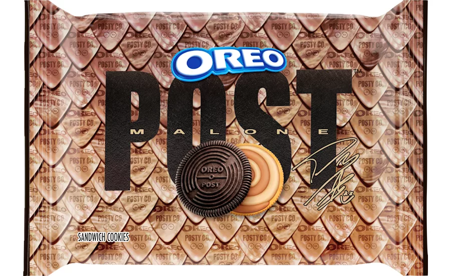 Post Malone, Oreo collaborate on LTO cookie | Snack Food & Wholesale Bakery