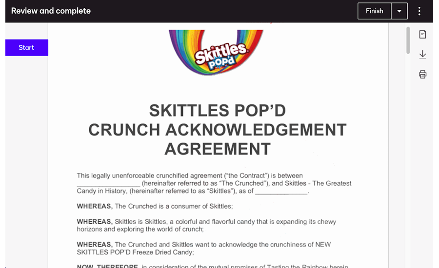 Skittles' debuts ‘Legally Acknowledge the Rainbow’ campaign | Snack ...