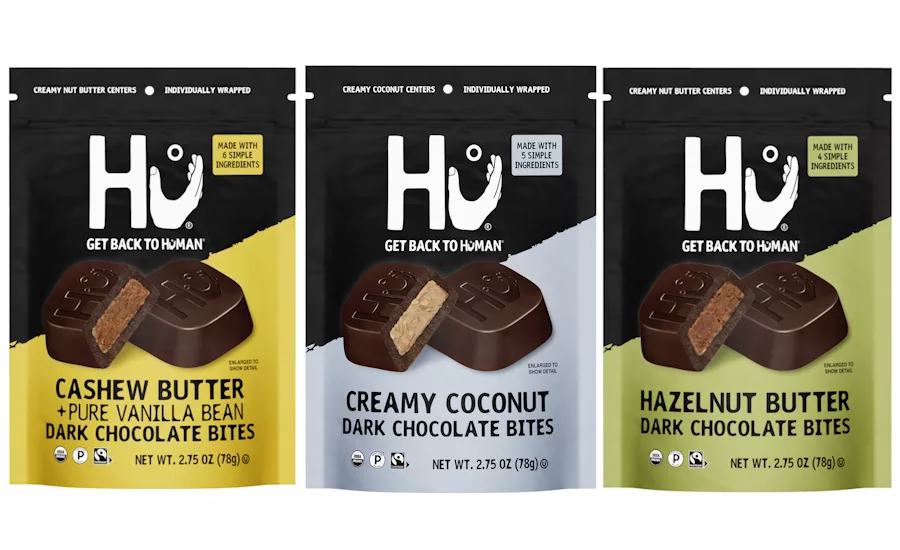 Hu expands product line with Dark Chocolate Bites | Snack Food ...