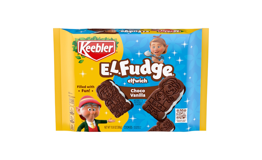 Keebler debuts E.L. Fudge Choco Vanilla flavor | Snack Food & Wholesale ...