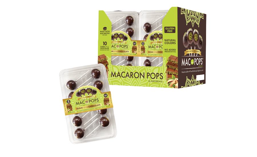 Macarooz introduces Dubai-Style Chocolate Mac Pops | Snack Food ...