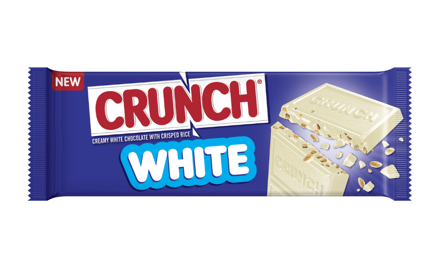 Crunch introduces white chocolate bar LTO | Snack Food & Wholesale Bakery