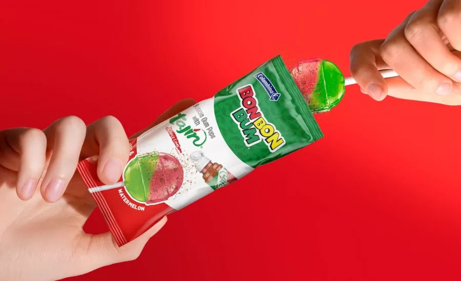 Bon Bon Bum launches dippable Tajín lollipop | Snack Food & Wholesale ...