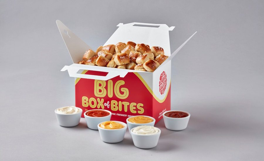 Pretzelmaker offers Big Box of Bites | Snack Food & Wholesale Bakery