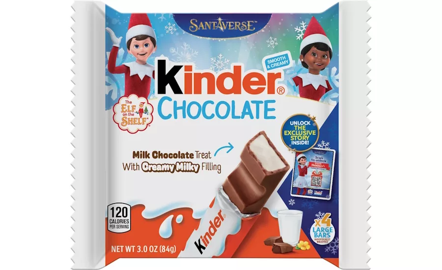 Kinder Chocolate launches The Elf on the Shelf products | Snack Food ...