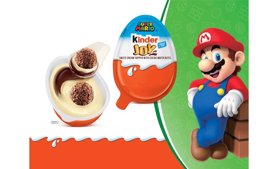 Kinder Joy powers up with Super Mario collection | Snack Food ...