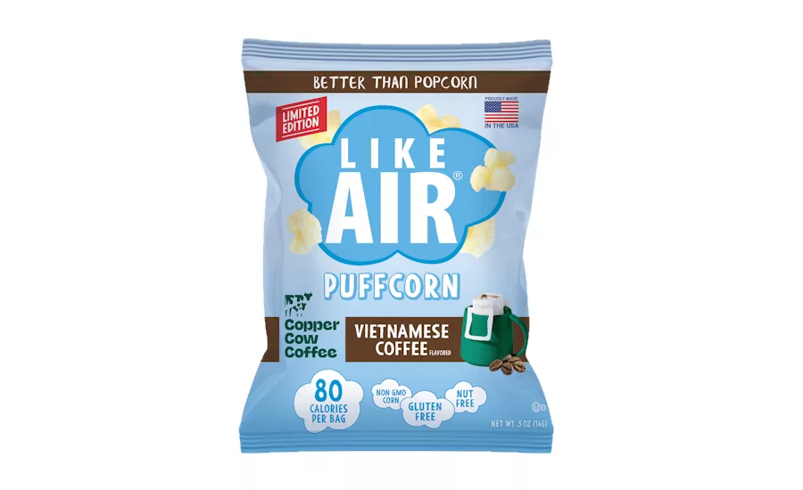 Like Air unveils co-branded Vietnamese inspired puffcorn | Snack Food ...