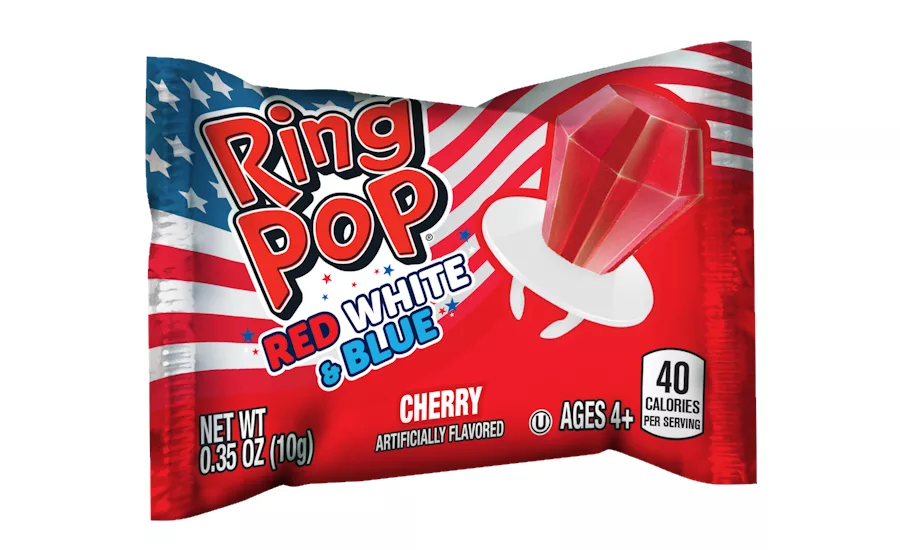 Ring Pop goes patriotic for America's 250th | Snack Food & Wholesale Bakery