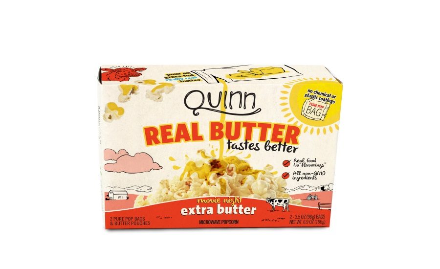 Quinn Snacks Real Butter Tastes Better microwave popcorn | 2017-04-20 ...