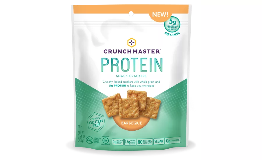 Crunchmaster Protein Snack Crackers | 2017-03-17 | Snack and Bakery ...