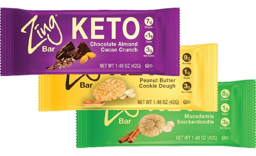 Zing Bars Keto snack bars | 2021-01-15 | Snack Food & Wholesale Bakery