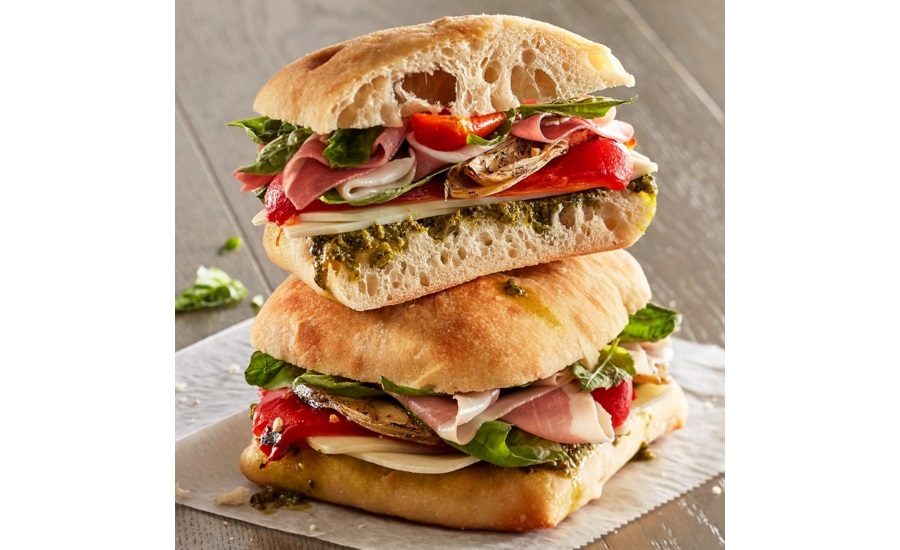 US Foods Non-GMO Artisan Focaccia Square Bun and Gluten-Free Sweet ...