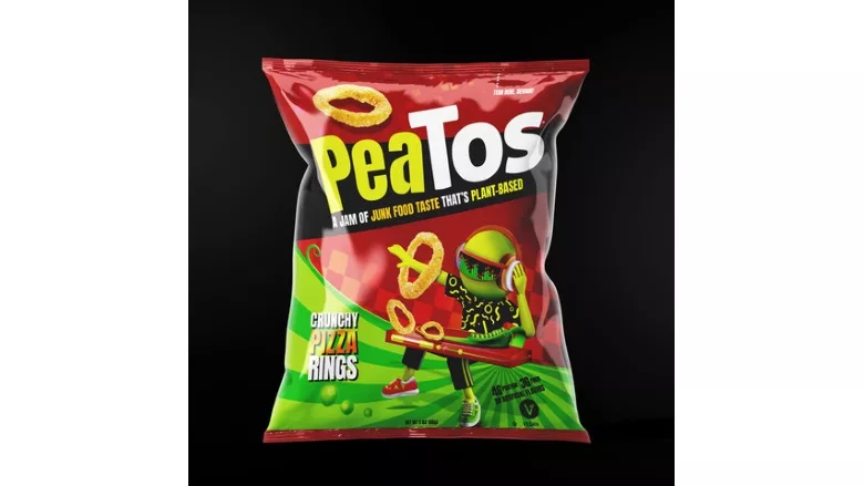 PeaTos debuts dairy-free pizza flavor | Snack Food & Wholesale Bakery