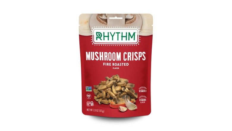 Rhythm Superfoods Sea Salt and Fire Roasted Mushroom Crisps | Snack ...