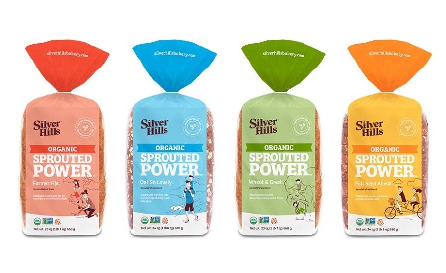 Silver Hills Sprouted Bakery organic loaves, hot dog buns, and ...