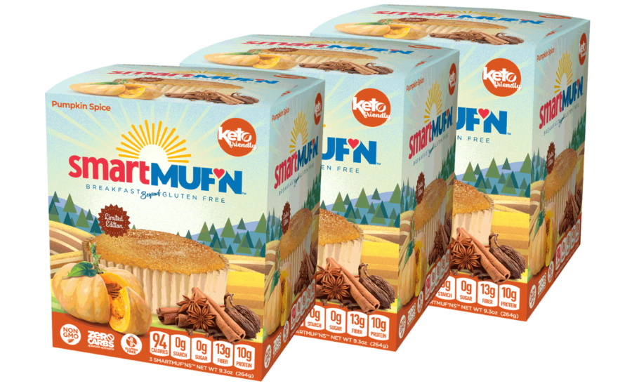 Smart Baking Company seasonal Pumpkin Spice Smartmuf'ns | Snack Food ...