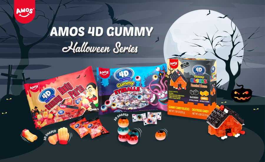 Amos Sweets launches 4D Gummy Halloween series | Snack Food & Wholesale ...