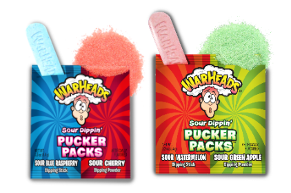 WARHEADS Sour Dippin’ Pucker Packs | 2013-12-10 | Snack Food ...