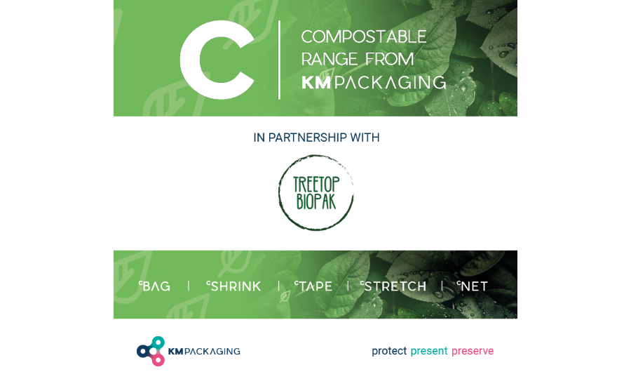KM Packaging launches compostable product range | 2020-12-08 | Snack ...